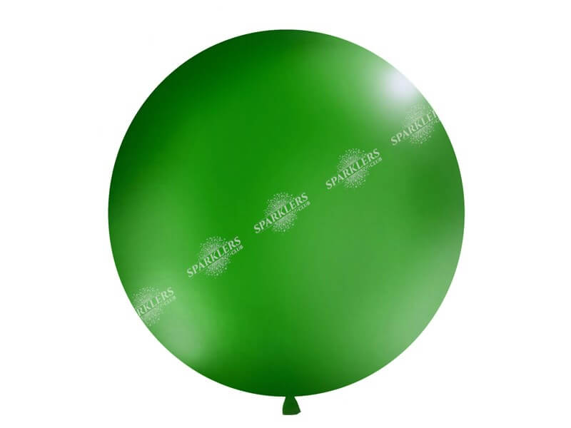 Ballon Geant 100 cm Vert Fonce - Sparklers Club