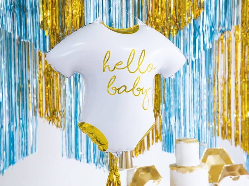 Ballon Hello Baby 51x45cm : Ballons fantaisie sur Sparklers Club