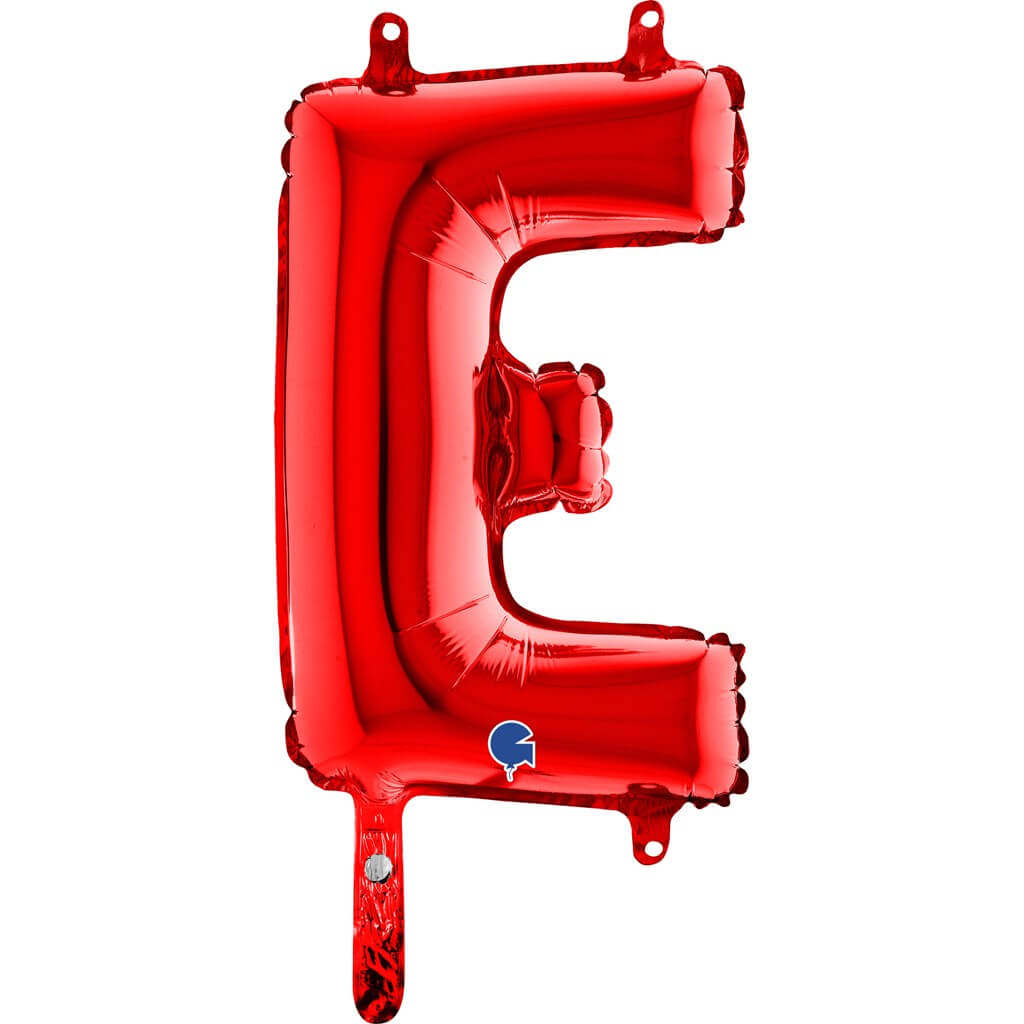 Ballon aluminium lettre E Rouge 36cm : Ballons Lettre Rouges sur ...