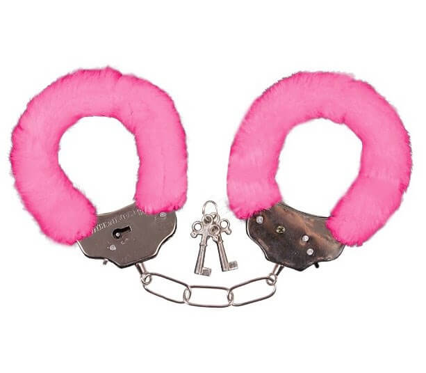 MENOTTES EN FOURRURE - ROSE : Jeux Coquins & Sexy sur Sparklers Club