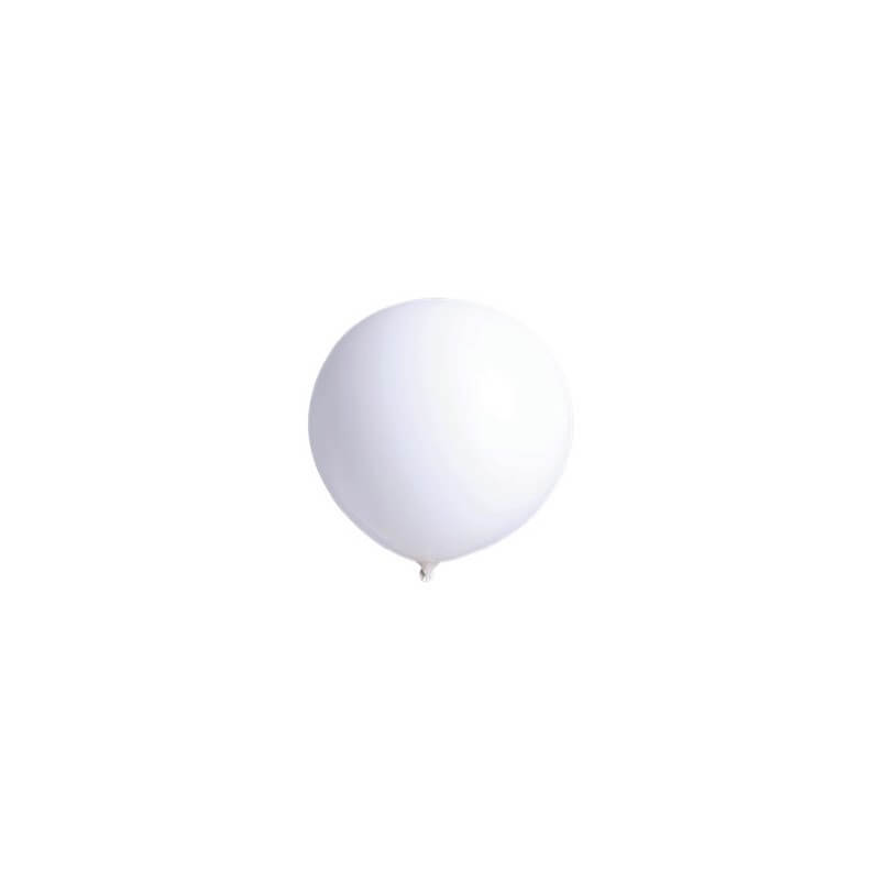 Ballon Géant Blanc 90cm - 100% Biodégradable : Ballons géants sur ...