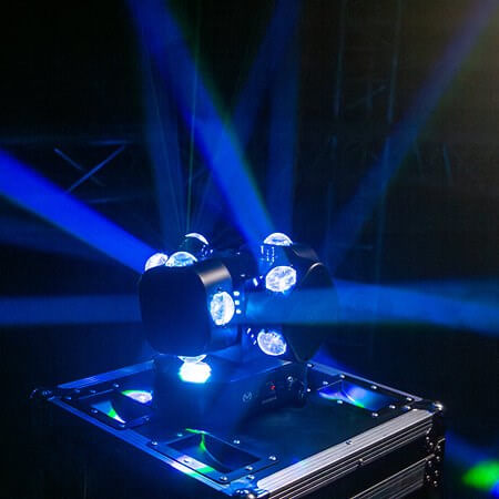 Rotierende 3-in-1-Lasermaschine - Mac Mah Spin Beam - Sparklers Club