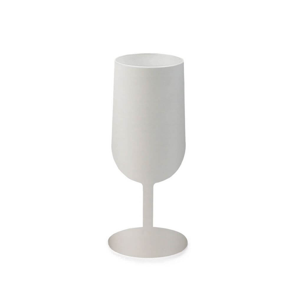 Verre à Vin Eco Cup Blanc 12cl : Verre plastique réutilisable / verre ...
