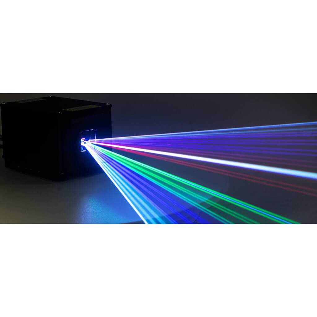 Machine Laser RGB avec Flight Case LZR3000RGB-IP-FC : Laser Multicolore ...